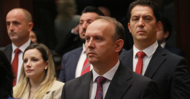 Највозрасната пратеничка во новиот парламентарен состав Мерита колчи ...